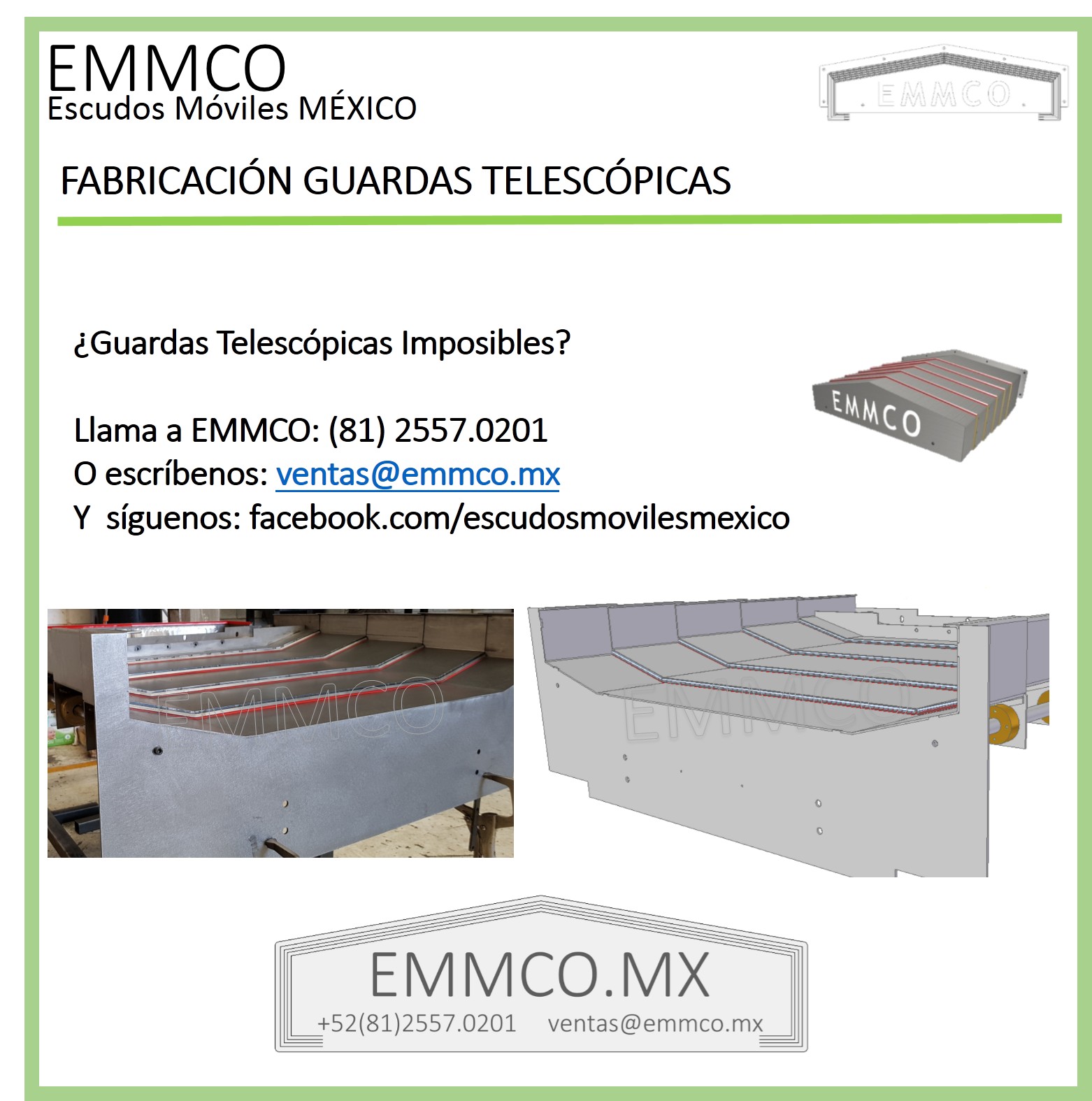 ¿Guardas Telescópicas Imposibles? – EMMCO